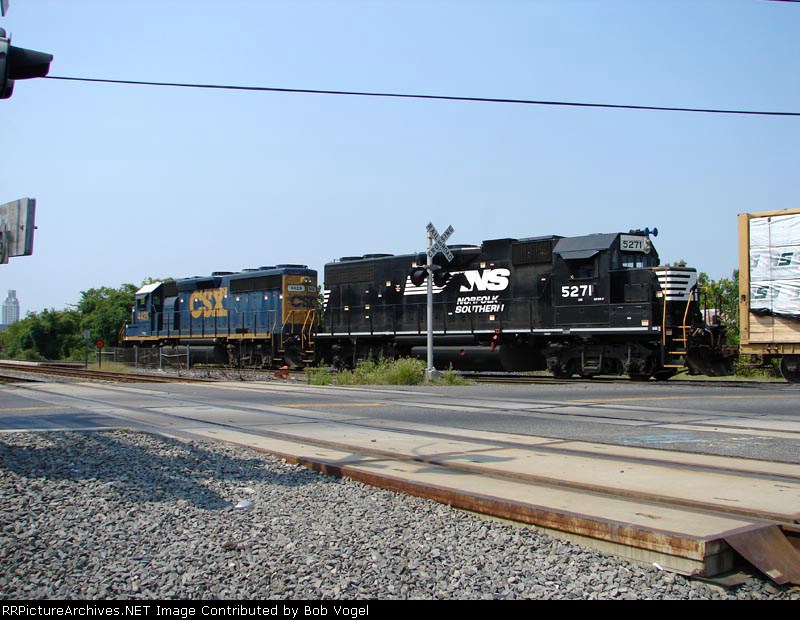 NS 5271 & CSX 4429